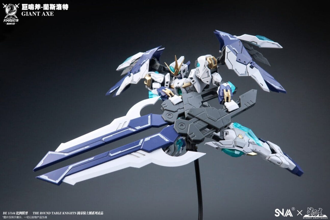 The Round Table Knights SC-005 Giant Axe Lancelot 1/144 Scale Model Ki ...
