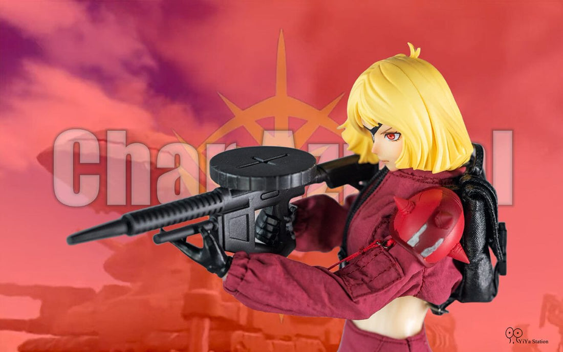 Mobile Suit Gundam Sayla Mass (Char's Zaku Costume) 1/9 Scale Figure ...