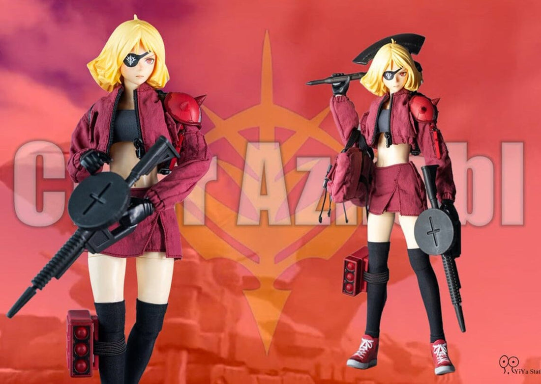 Mobile Suit Gundam Sayla Mass (Char's Zaku Costume) 1/9 Scale Figure ...