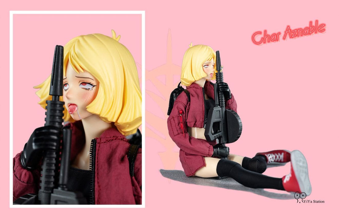 Mobile Suit Gundam Sayla Mass (Char's Zaku Costume) 1/9 Scale Figure ...