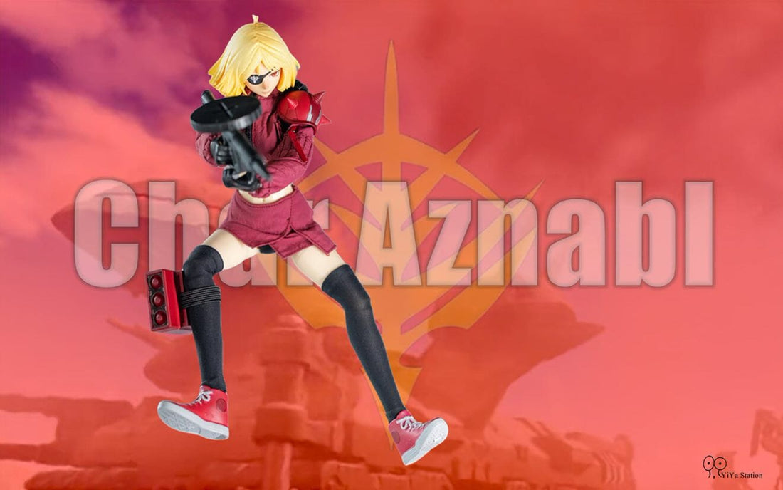 Mobile Suit Gundam Sayla Mass (Char's Zaku Costume) 1/9 Scale Figure ...