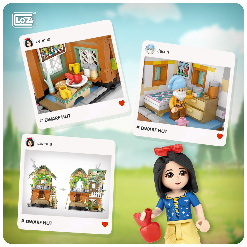 LOZ Mini Street 1226 Dwarf Hut– USA Gundam Store