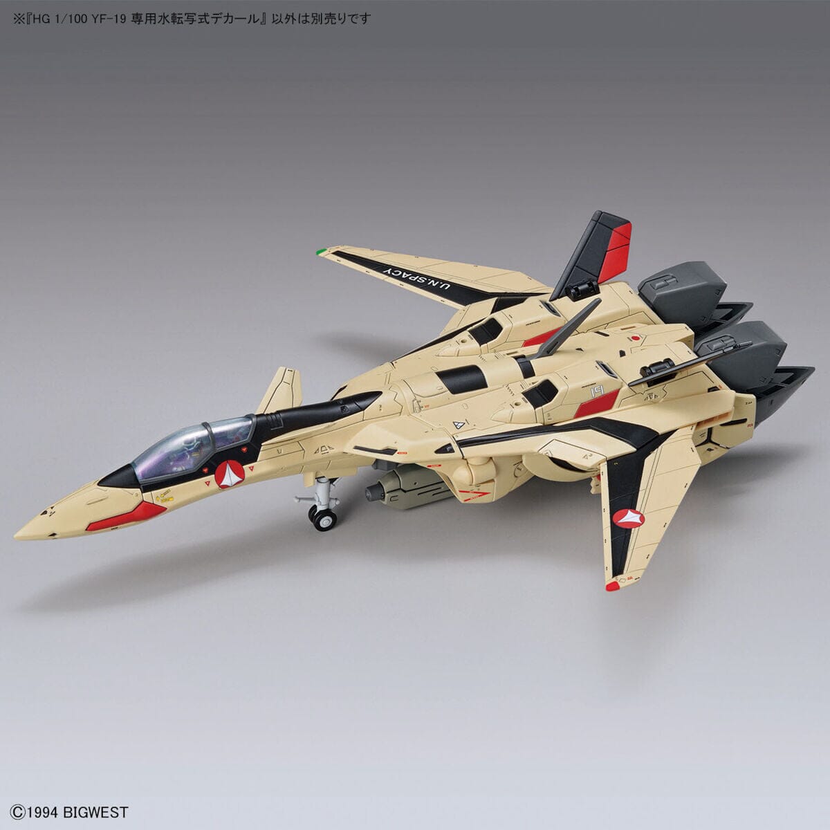 Macross Plus HG YF-19 Isamu Daison Machine 1/100 Scale Water Decal She – USA Gundam Store