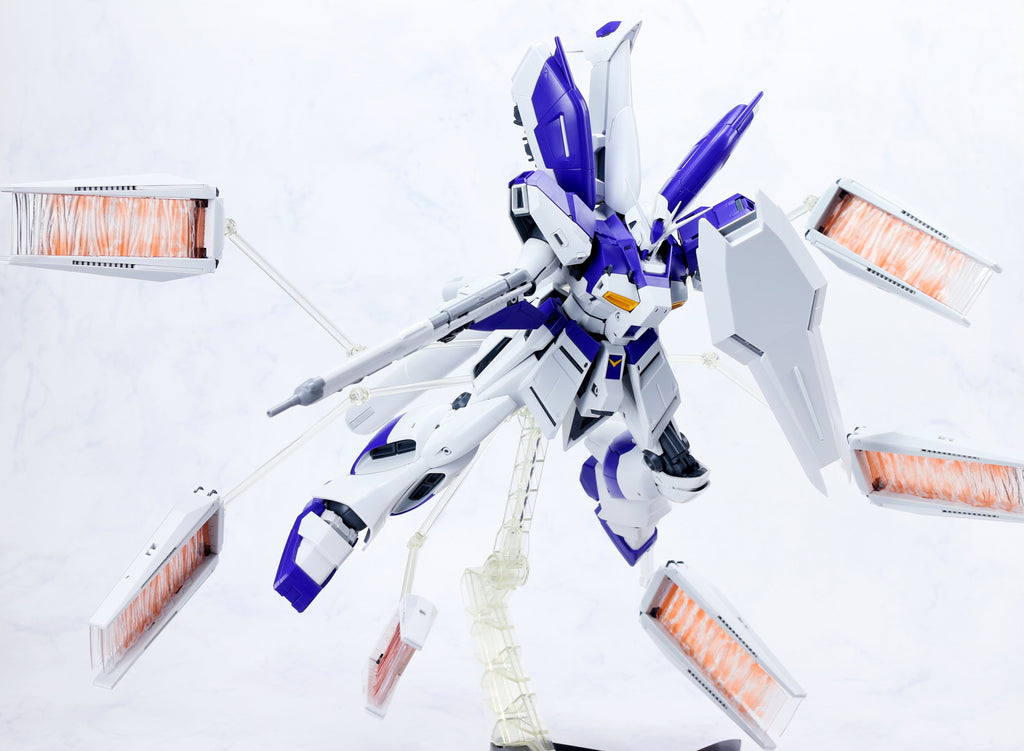 Hyper Mega Launcher For MG Hi Nu Gundam 1/100 With Funnel Effects– USA ...