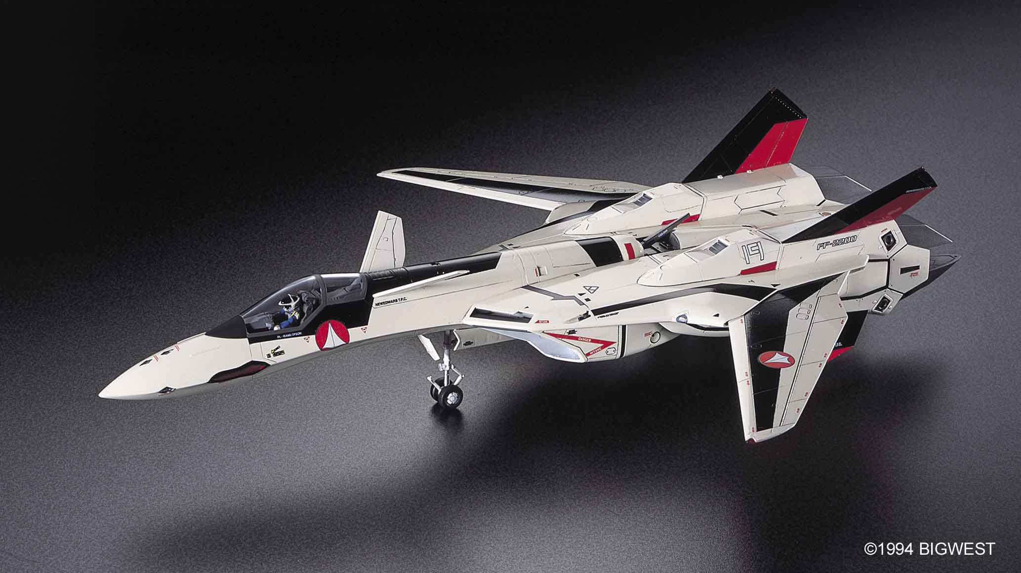 Macross Plus YF-19 Advanced Variable Fighter 1/72 Scale Model Kit – USA Gundam Store