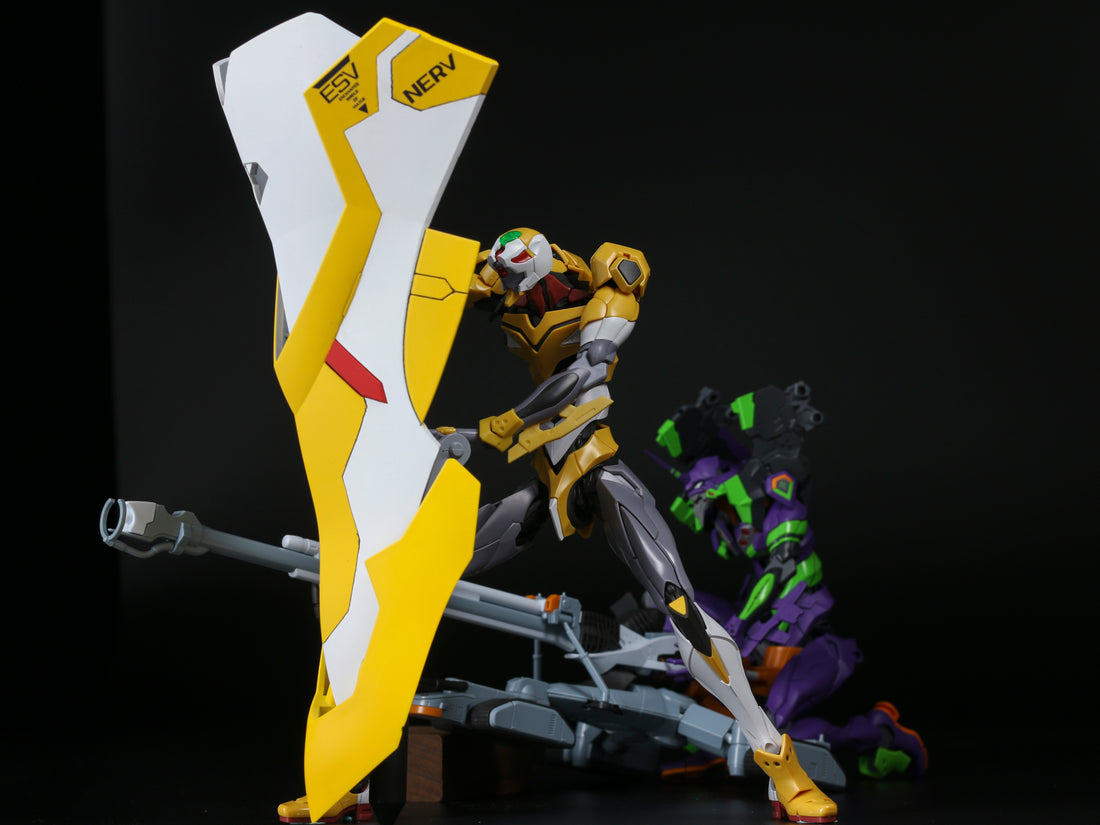 RG Eva Shield and Gatling gun – USA Gundam Store