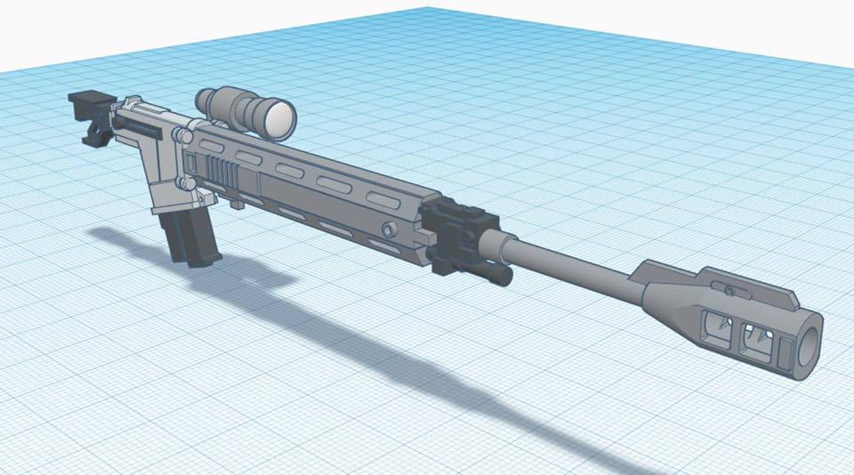 1/100 Scale Origin Style anti-ship rifle SLA Products – USA Gundam Store