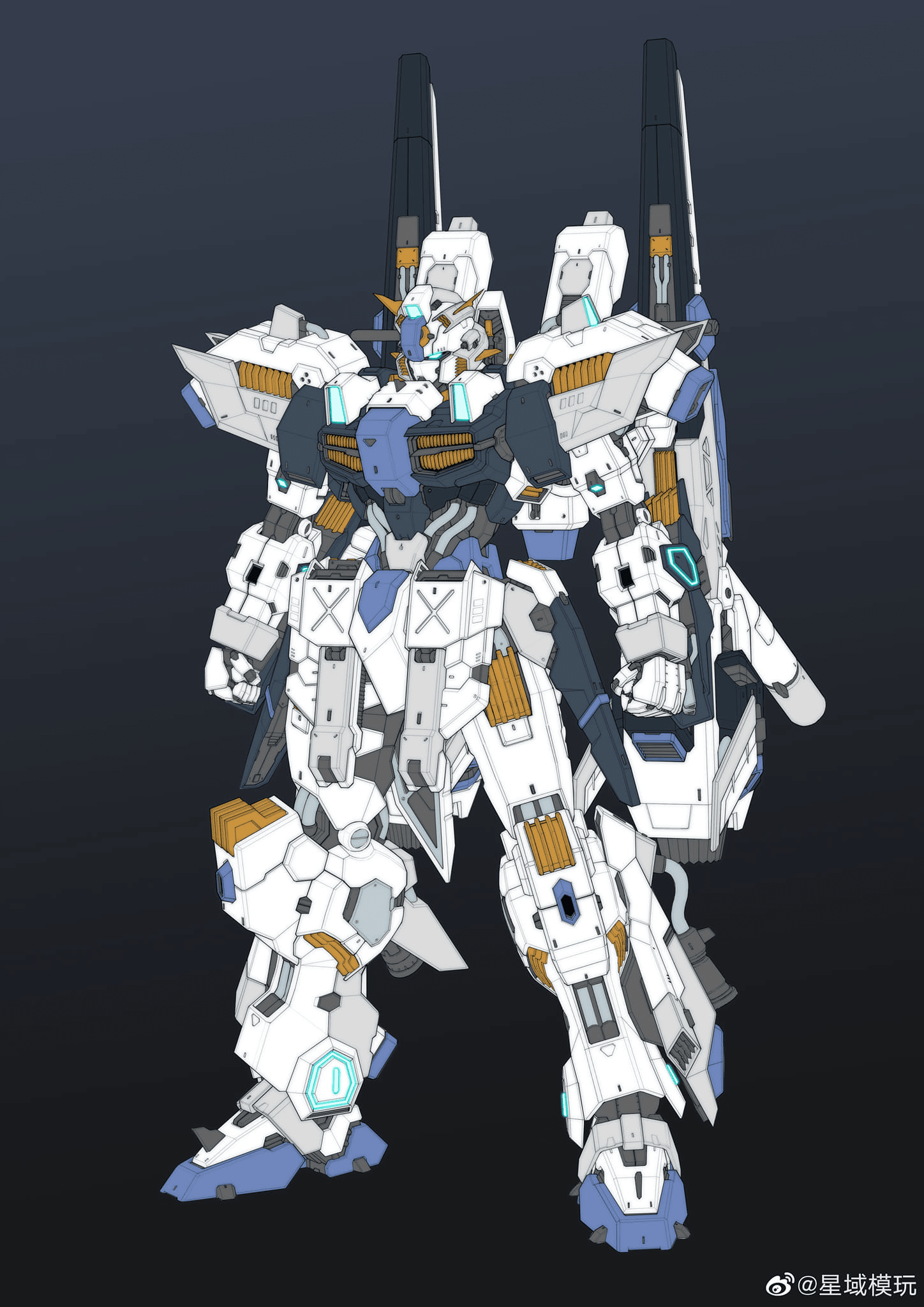 Asgard Model (Star Field) 1/100 scale Asgard model kit – USA Gundam Store