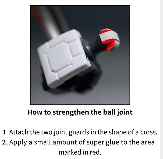 Gunprimer JOINT GUARD (Light Grey) – USA Gundam Store