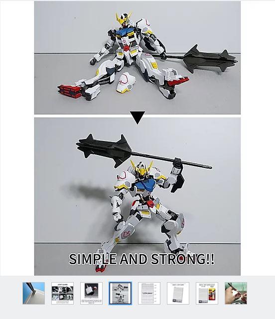 Gunprimer JOINT GUARD (Light Grey) – USA Gundam Store