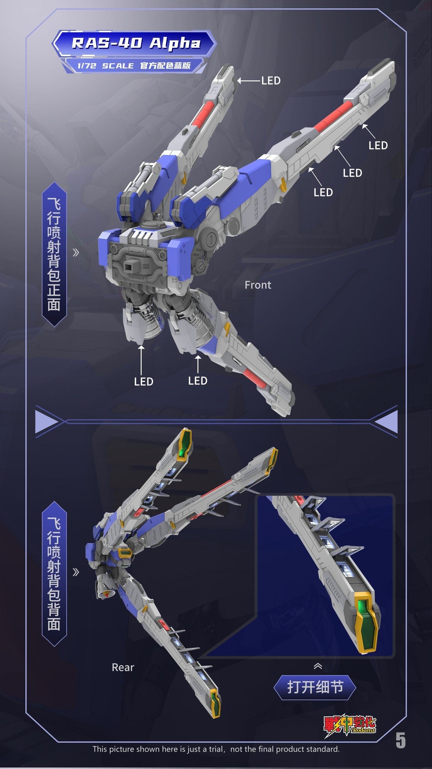 1/72 RAS-40 Alpha Boxer Type Mechanicore GP04 – USA Gundam Store