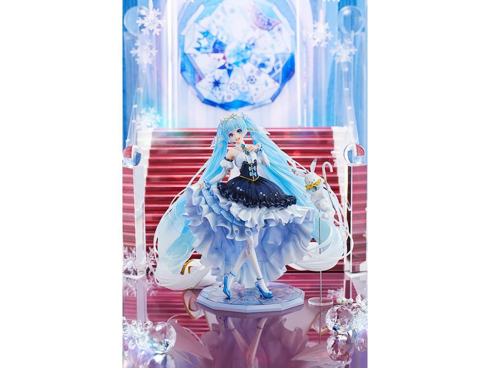 Vocaloid Hatsune Miku (Snow Princess Ver.) 1/7 Scale Figure– USA Gundam ...