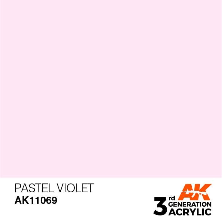 AK Interactive 3rd Gen Acrylic Pastel Violet 17ml – USA Gundam Store