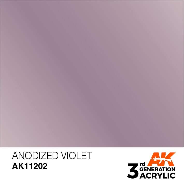 AK Interactive 3rd Gen Acrylic Anodized Violet 17ml – USA Gundam Store