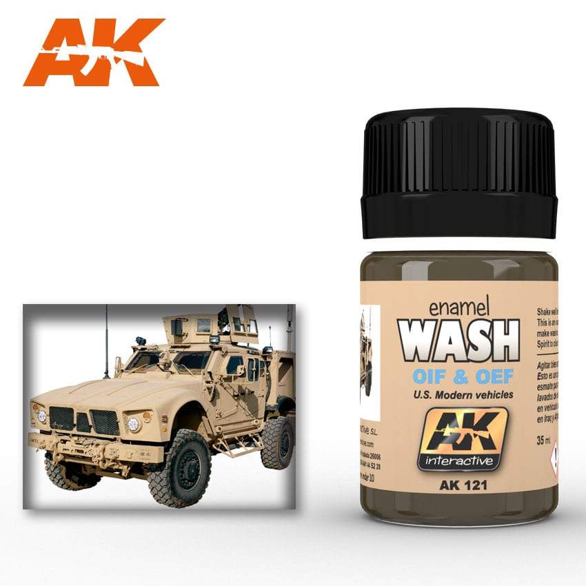 AK Interactive Wash For OIF & OEF - US Vehicles – USA Gundam Store