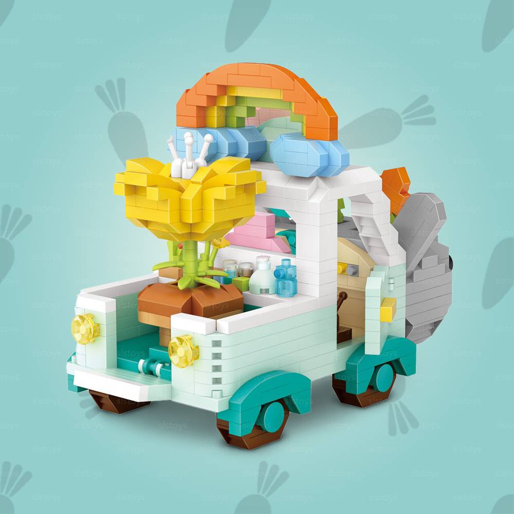 LOZ IDEAS Mini Block 9269 Rabbit car Building Set – USA Gundam Store