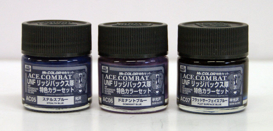 CS669 Mr Color Ace Combat UNF Ridgebacks Squadron Colors Set – USA ...