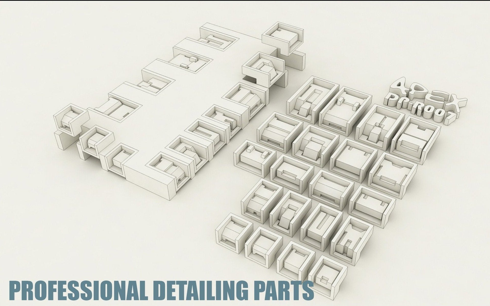 Apex Detailing Parts DP-R007 Panel insert – USA Gundam Store