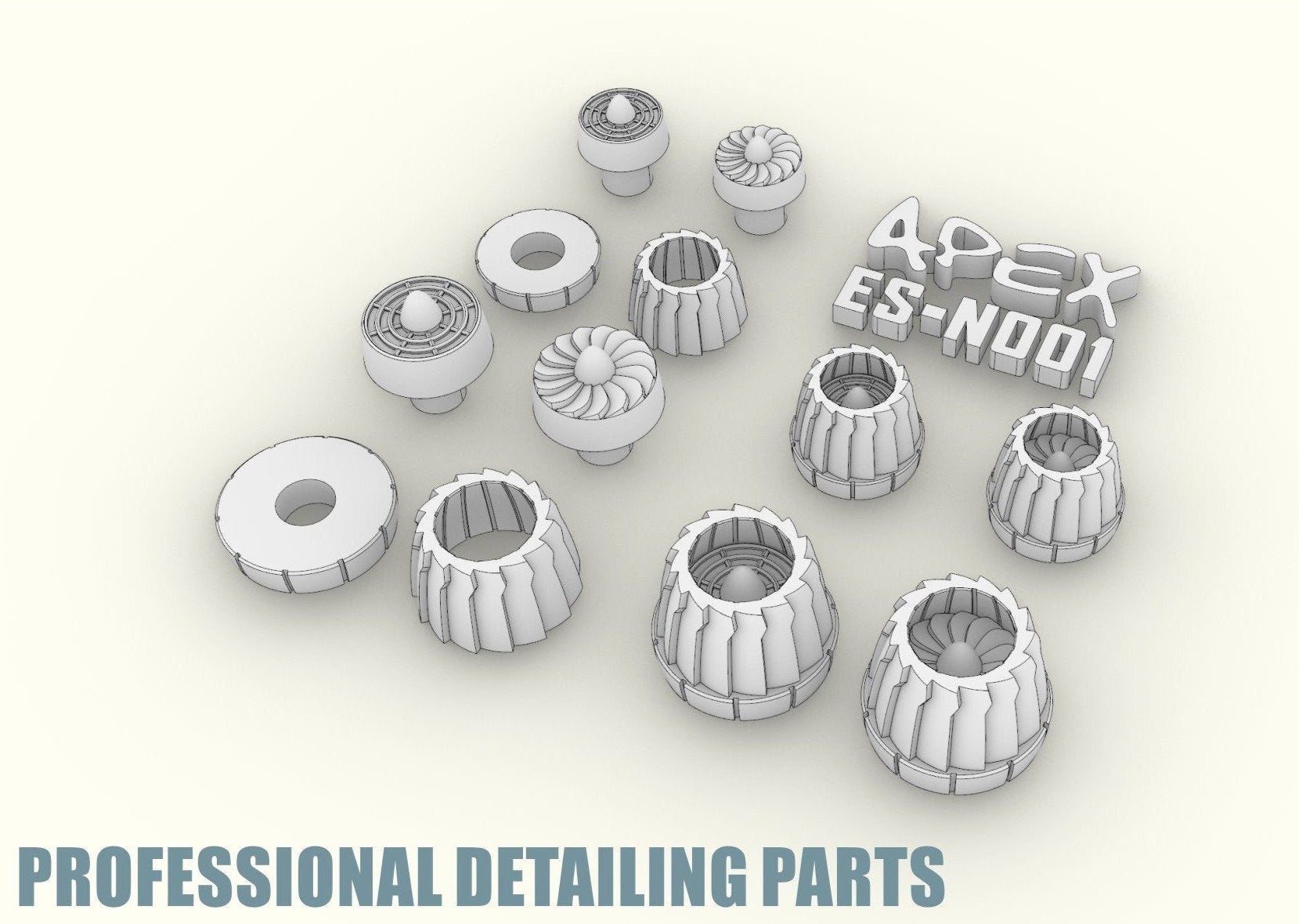 Apex Detailing Parts DP-N001 Detail Vernier – USA Gundam Store