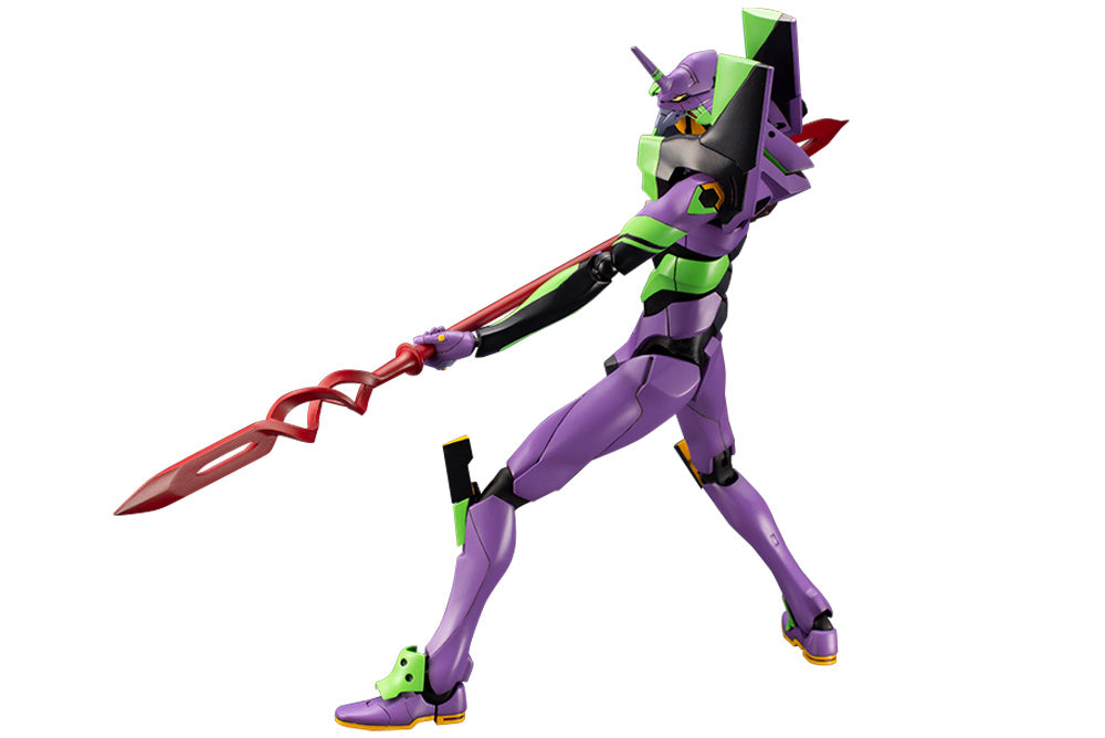 Rebuild of Evangelion EVA Unit-01 with Spear of Cassius Model Kit (Rei ...