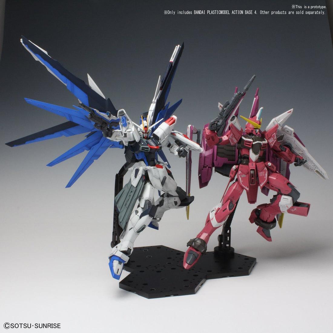 Action Base 4 Display Stand (1/144 & 1/100 Scale) - Black – USA Gundam ...