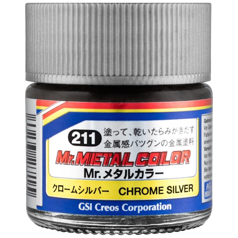 Mr Color Metal Color - Chrome Silver – USA Gundam Store