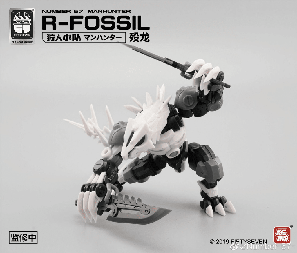 Number 57 Manhunter R-Fossil 1/24 Scale Model Kit– USA Gundam Store