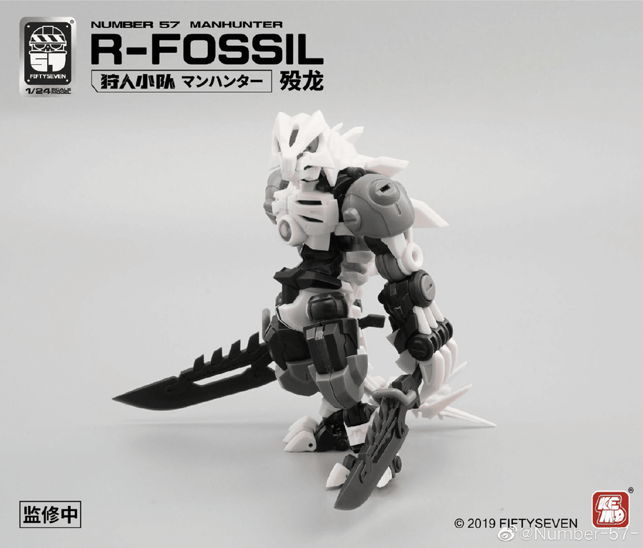 Number 57 Manhunter R-Fossil 1/24 Scale Model Kit– USA Gundam Store