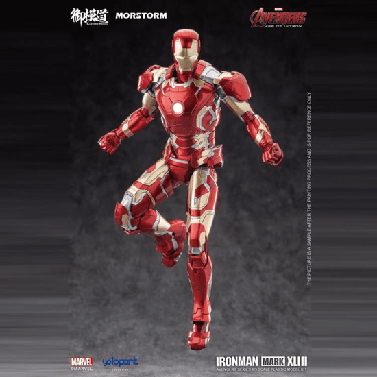 Avengers Age of Ultron Iron Man Mark XLIII 1/9 Scale Model Kit – USA ...