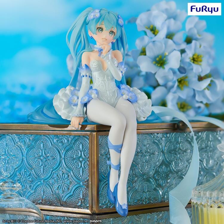 Vocaloid Hatsune Miku (Flower Fairy Nemophila Ver.) Noodle Stopper Fig – USA Gundam Store