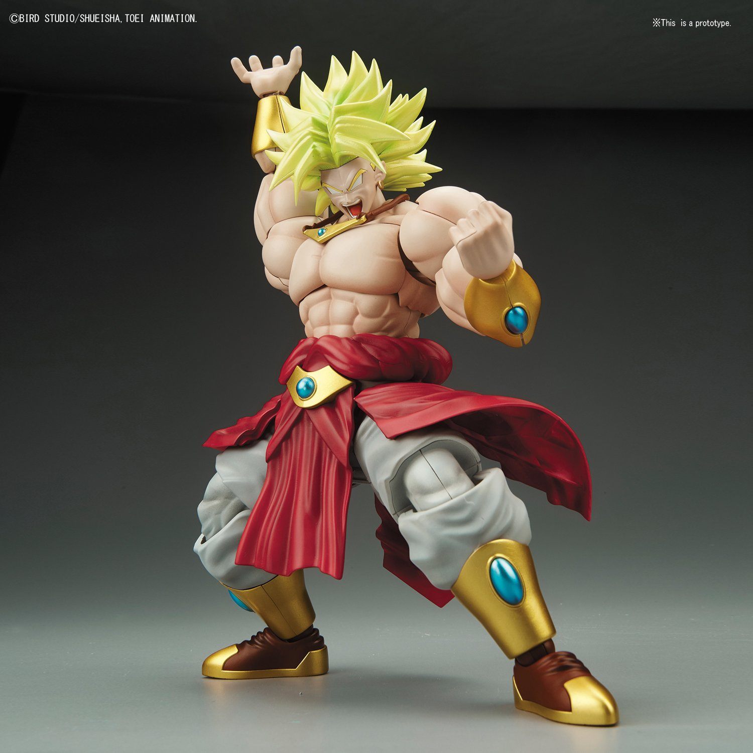 Legendary Super Saiyan Broly "Dragon Ball Z", Bandai Figure-Rise Stand ...