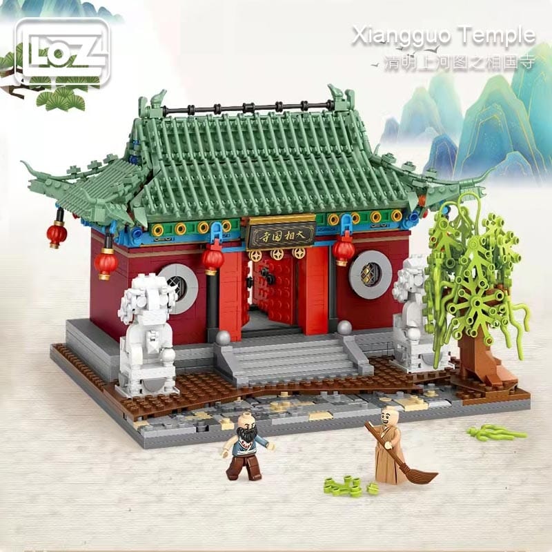 LOZ Architecture Diamond Blocks 1055 Xiangguo Temple – USA Gundam Store
