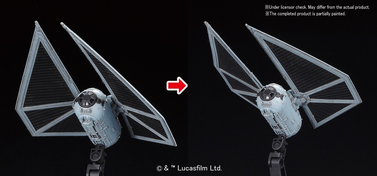 U-Wing Fighter & Tie Striker "Rogue One: A Star Wars Story", Bandai St ...