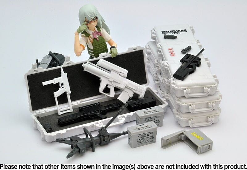 TomyTec Little Armory 1/12 LD038 Military Hard Case A3 White/Grey– USA ...