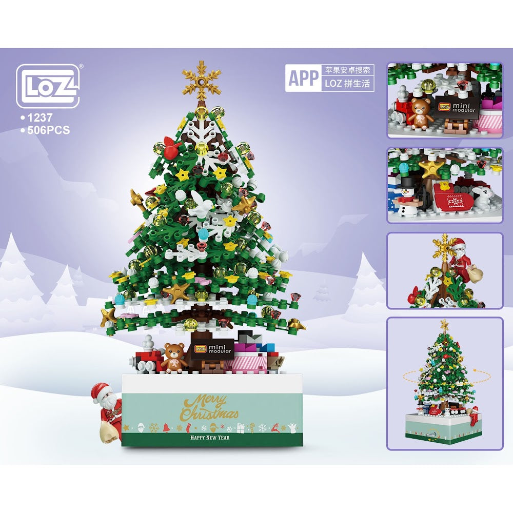 LOZ Music Box 1237 Christmas Tree – USA Gundam Store
