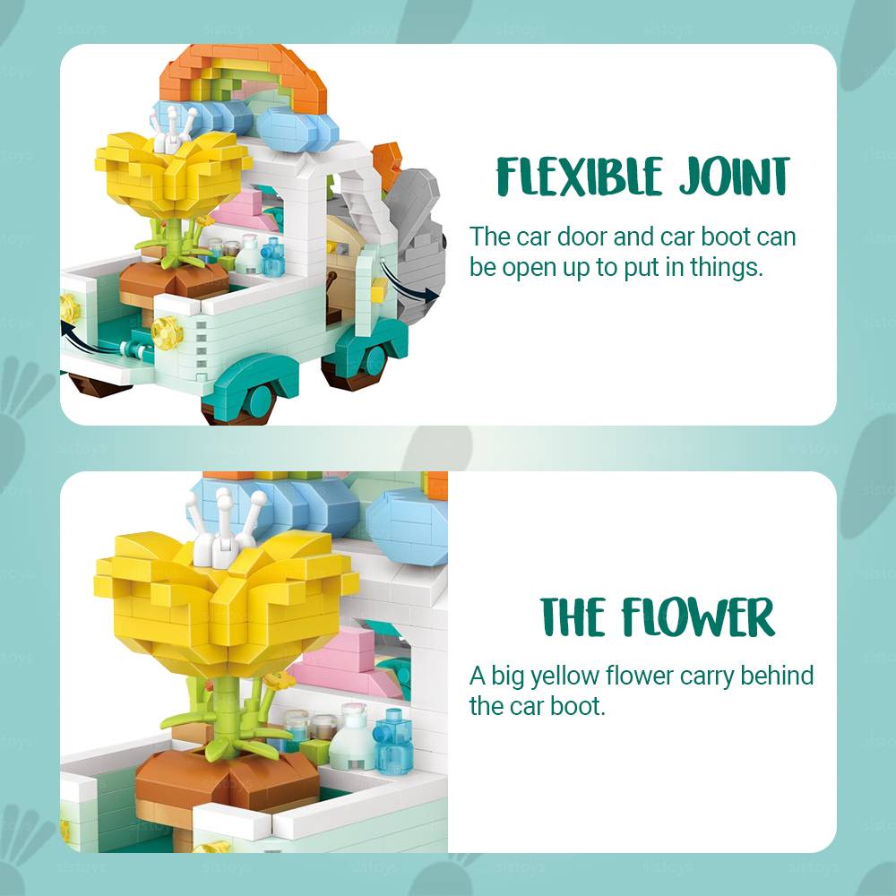 LOZ IDEAS Mini Block 9269 Rabbit car Building Set – USA Gundam Store